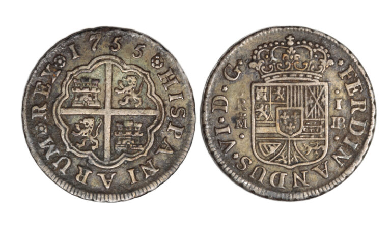 Fernando VI 1 Real 1755 Madrid JB MBC+ - Numismática V.Craven-Bartle